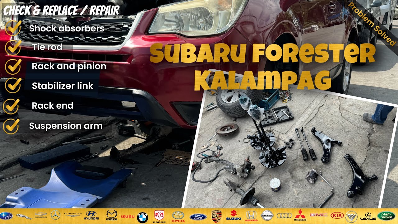 Subaru Forester Kalampag Problem Solved | Underchassis & Electronic ...