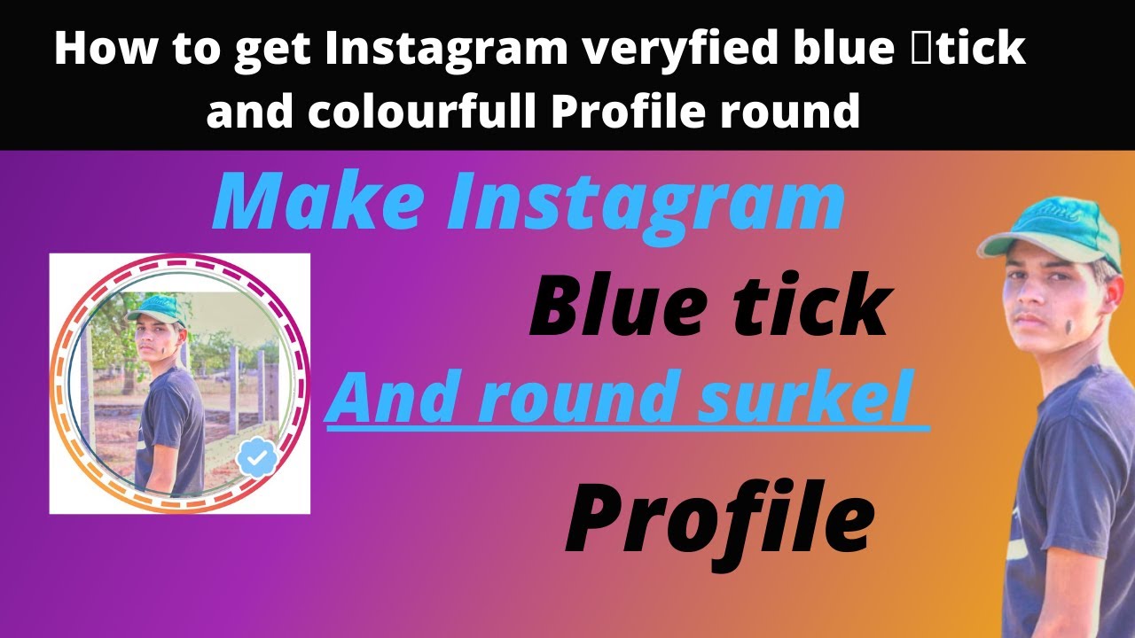 How to create blue tick mark on instagram/instagram blue tick /how to ...