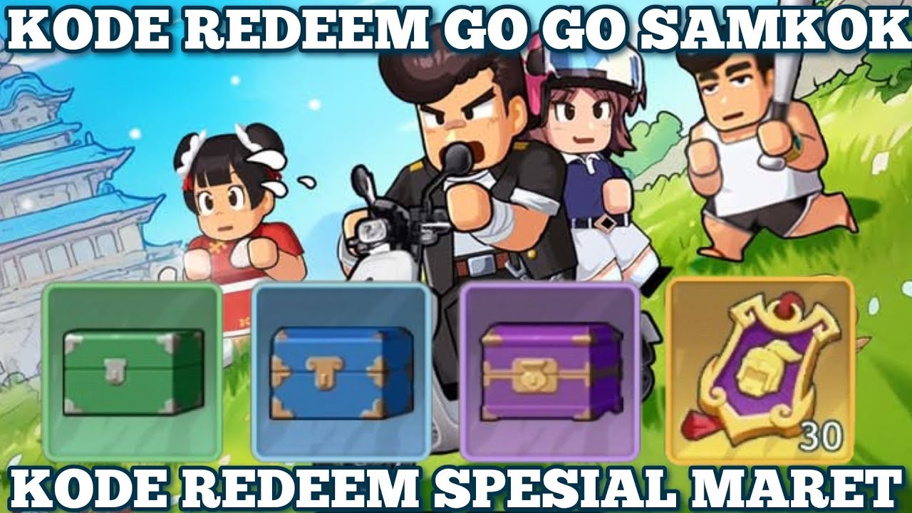 Kode Redeem Maret Go Go Samkok 2025 ! Gift Code Go Go Samkok Terbaru Spesial Maret Hari Ini ...