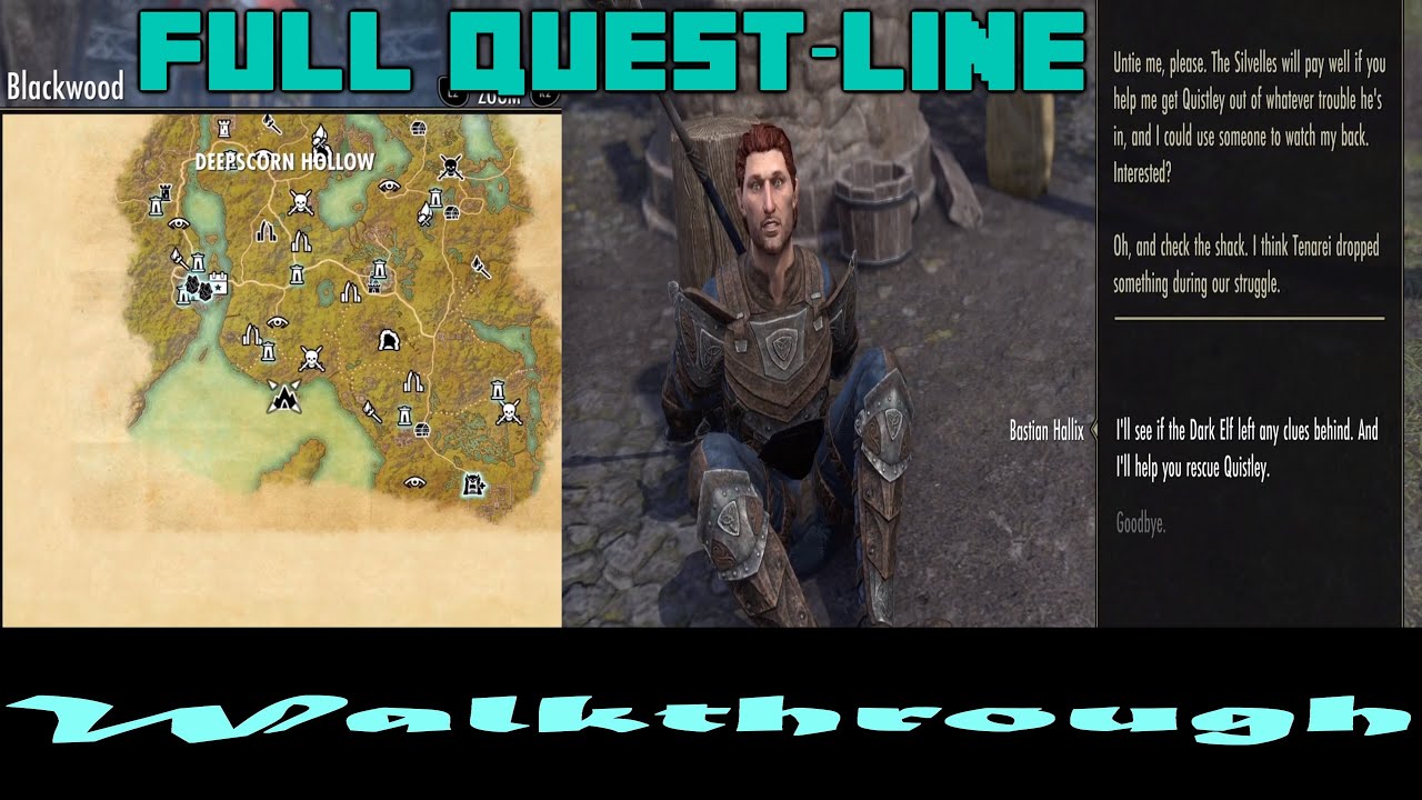 ESO - How to "UNLOCK" Companion | Bastian Hallix | Full Questline - YouTube