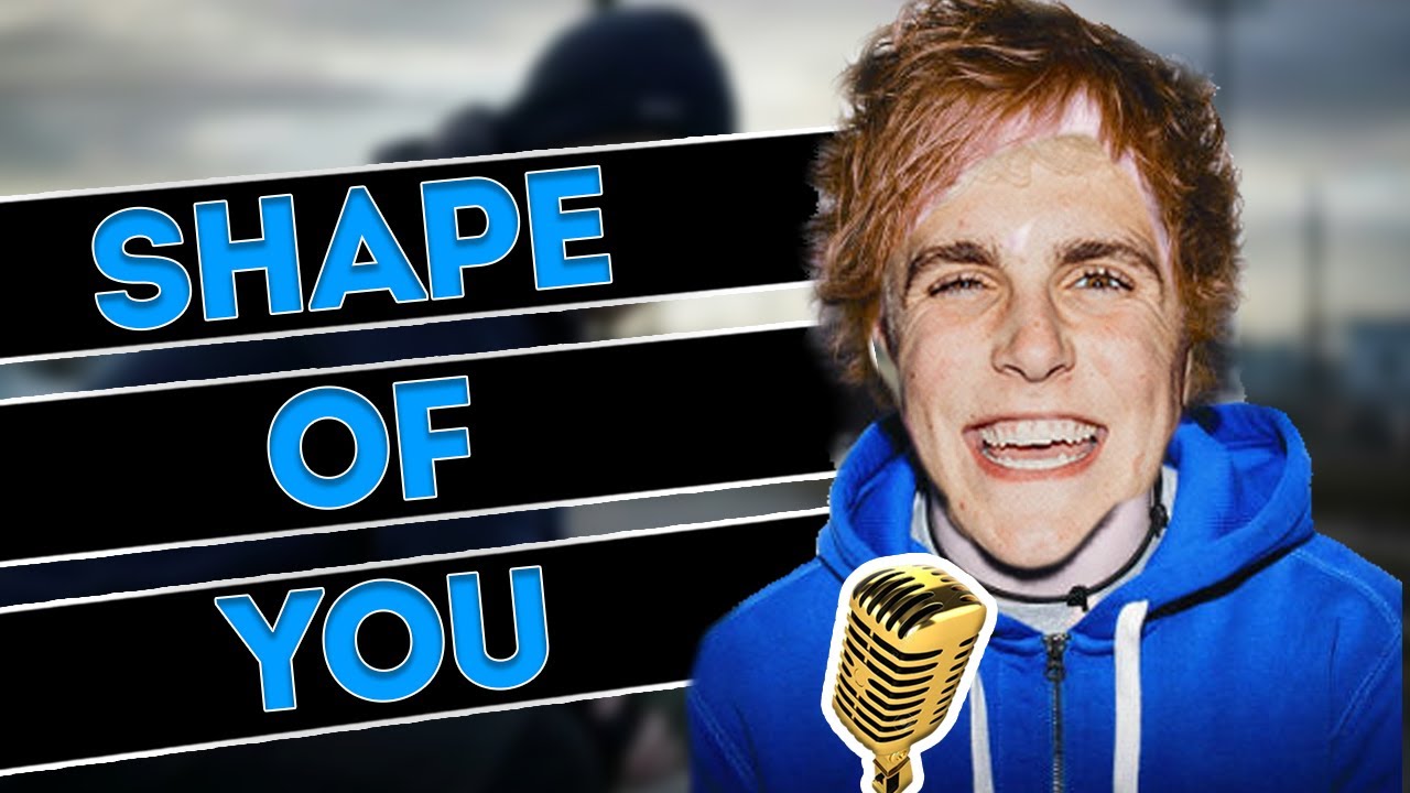 Jake Paul Sings Shape Of You - YouTube