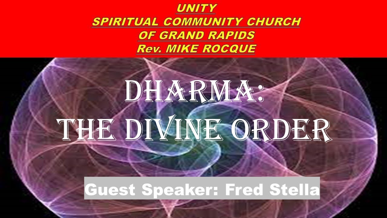 Dharma, the Divine order | 07/16/2023 - YouTube