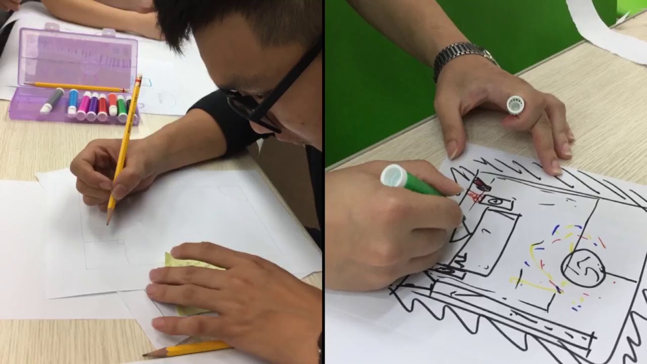 Scrum Drawing Game 2.0 for Agile Tour Hsinchu - YouTube