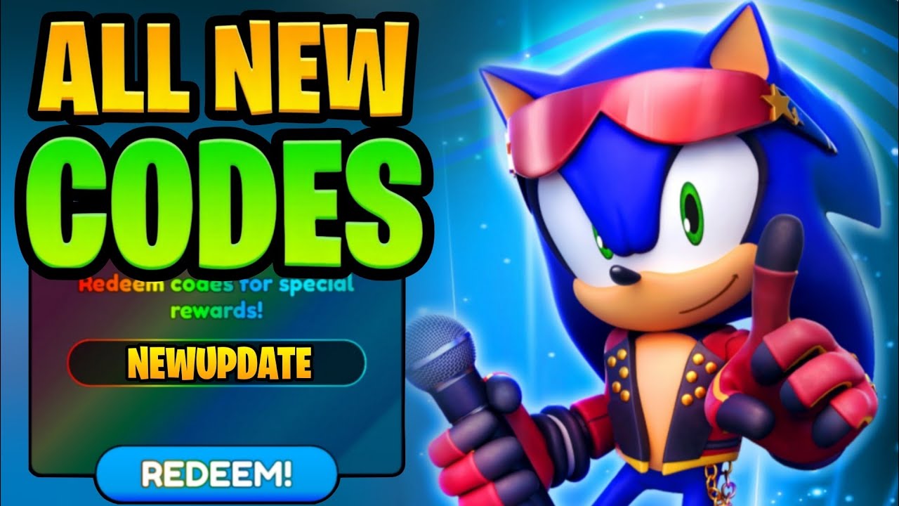 *NEW* ALL WORKING CODES FOR SONIC SPEED SIMULATOR IN 2025! ROBLOX SONIC ...