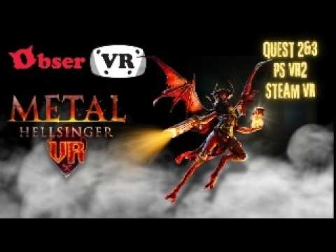 Metal Hellsinger VR Quest, PSVR2, Steam VR demo review - YouTube