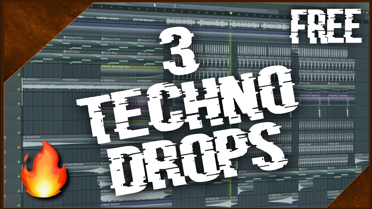 [Free Download] 3 Techno Drops FLP (+ Samples & Presets) - YouTube