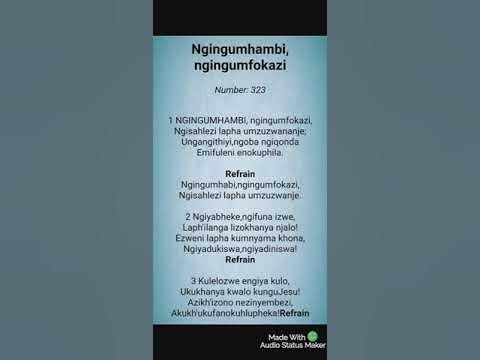 NGINGUMHAMBI NGINGUMFOKAZI - AMASOSHA @khulefresh1512 - YouTube