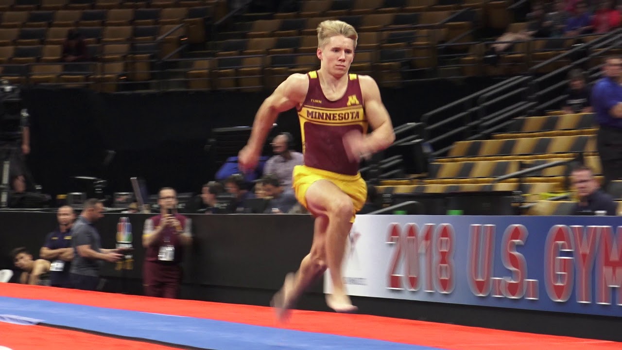 Shane Wiskus - Vault – 2018 U.S. Gymnastics Championships – Senior Men ...