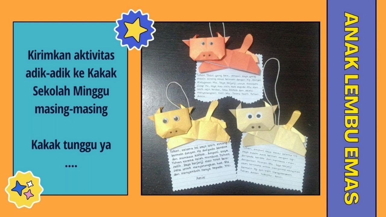 Aktivitas Sekolah Minggu Online GKI Buaran 22 Agustus 2021 - YouTube