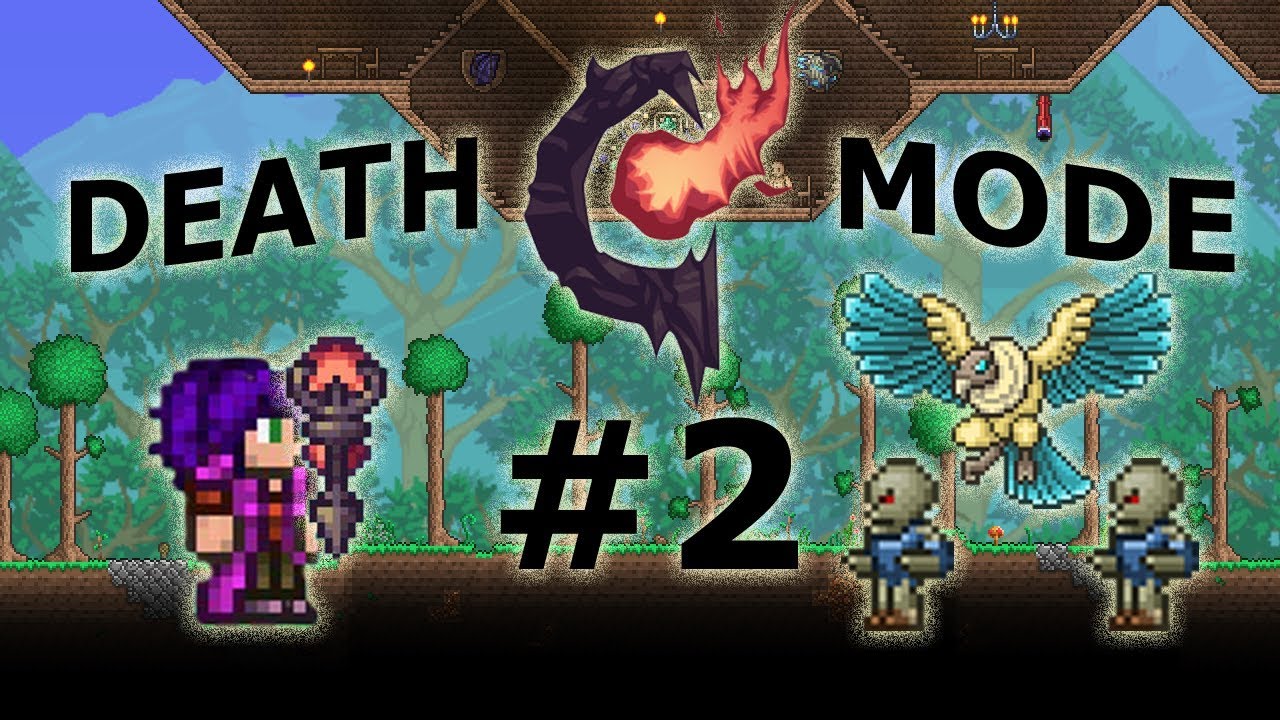 Calamity:Death mode #2 - Gonna beat a boss yet? (Terraria w/mods) - YouTube