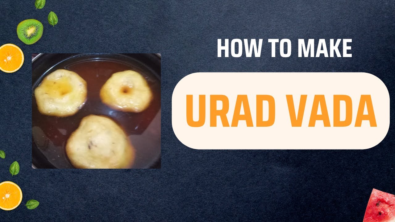Urad Vada Recipe | How to prepare Urad Vada | Yashoda Ki Rasoi - YouTube
