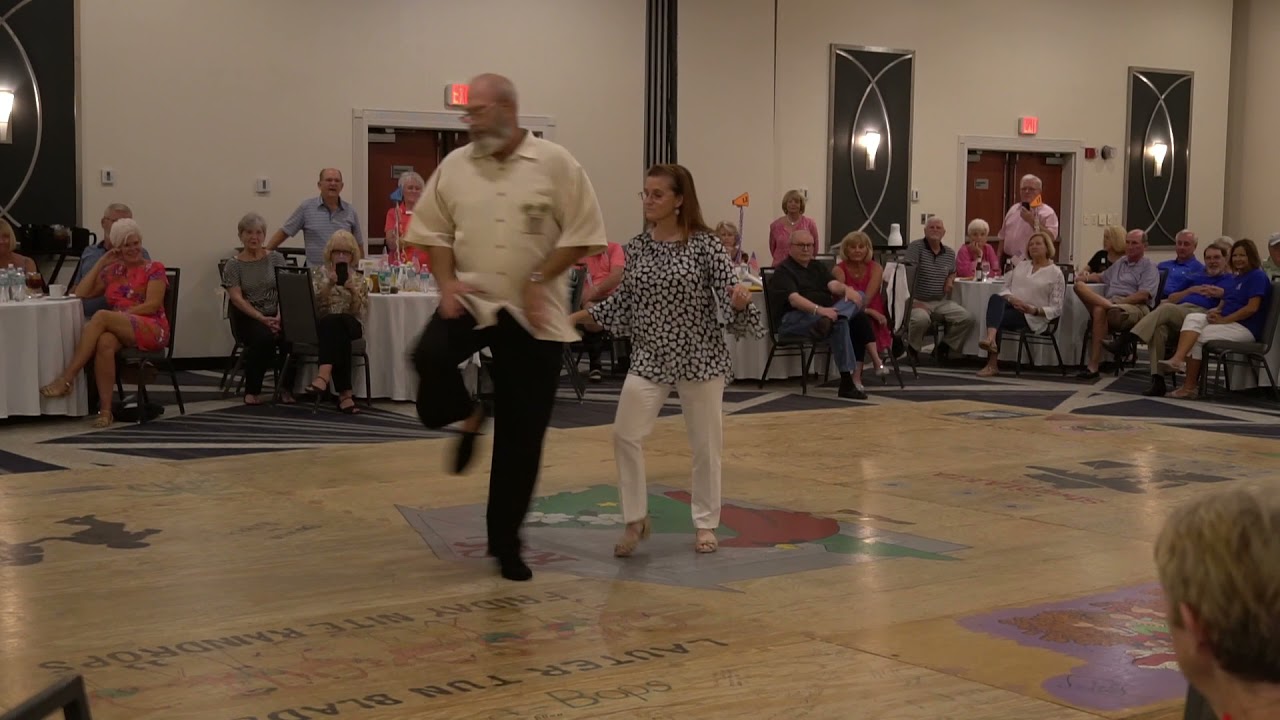 Sam and Lisa West First Demo Dance at the 2021 Boogie on the Bay Event ...
