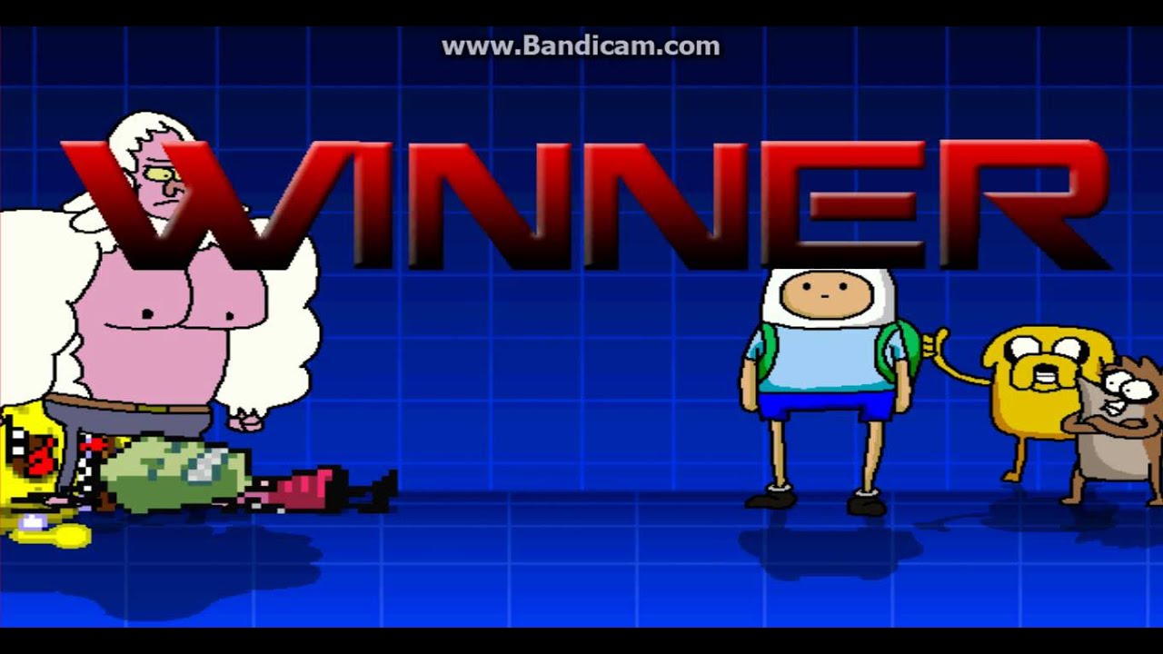 MUGEN Battle #5 - Zim/SpongeBob vs. Rigby/Finn & Jake - YouTube