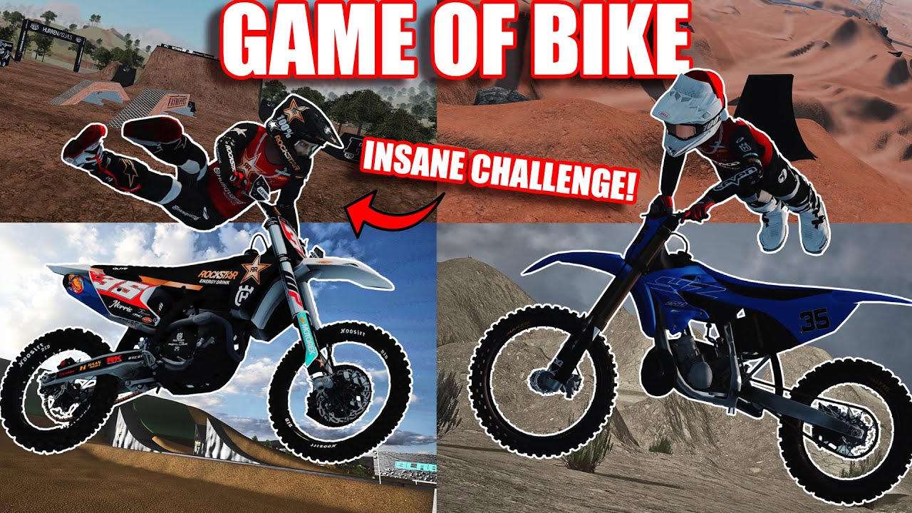GAME OF BIKE BUT WE ADDED THE BIGGEST CHALLENGE YET... (MXBIKES) - YouTube