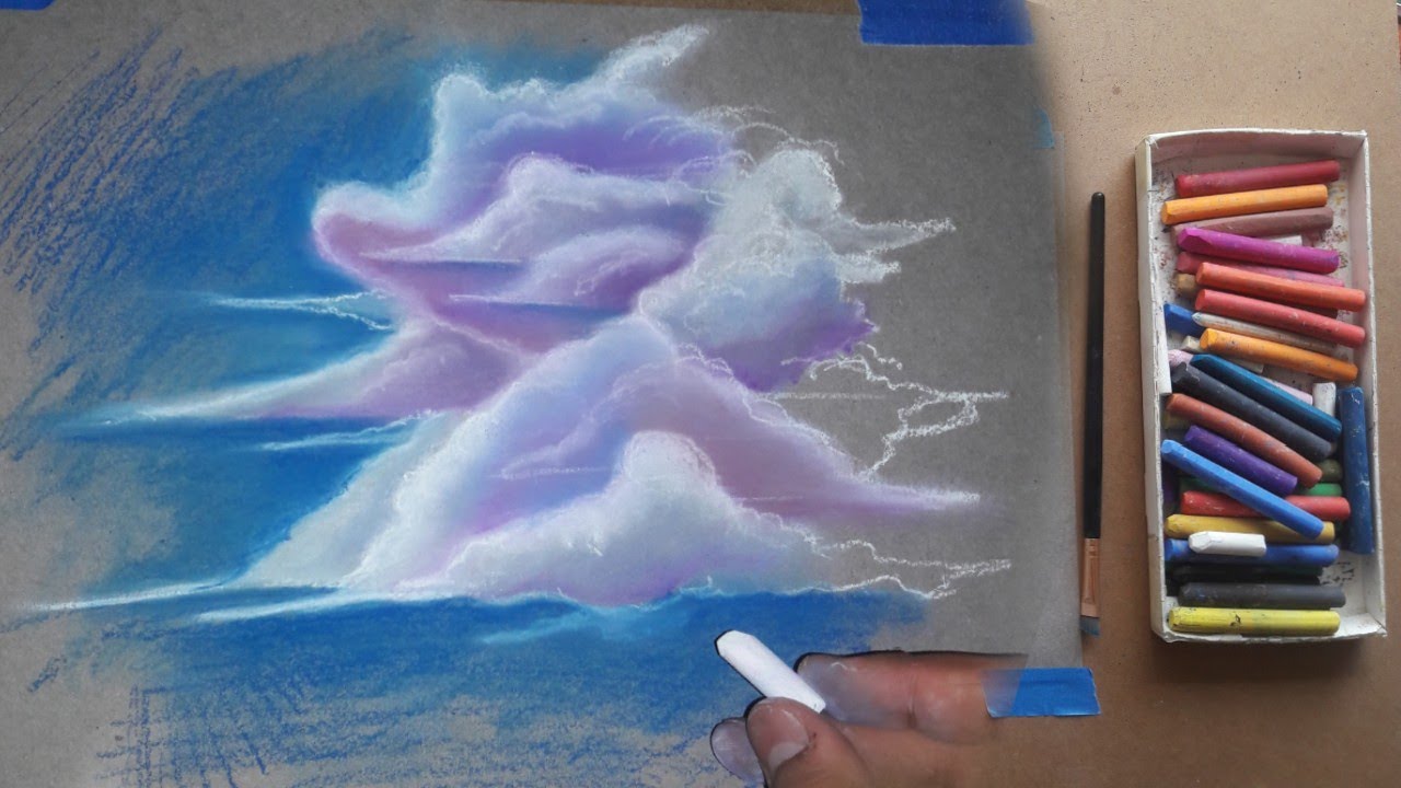 COMO PINTAR CON GISES PASTEL / Nilo Loops - YouTube