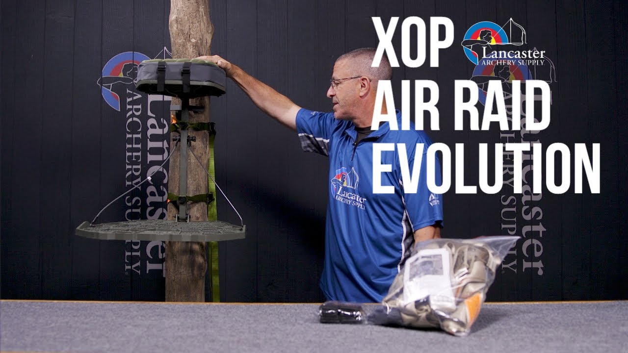 XOP Air Raid Evolution Tree Stand - YouTube