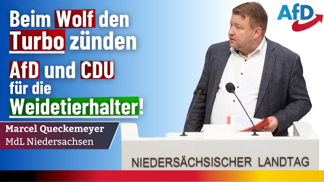 AfD und CDU für die Weidetierhalter - Marcel Queckemeyer - 11.12.2023 ...