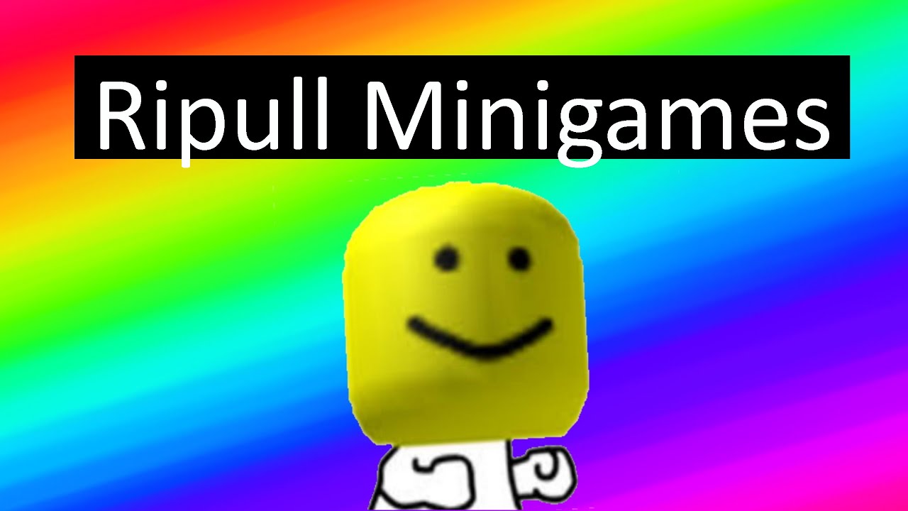 RIPULL MINIGAMES - YouTube