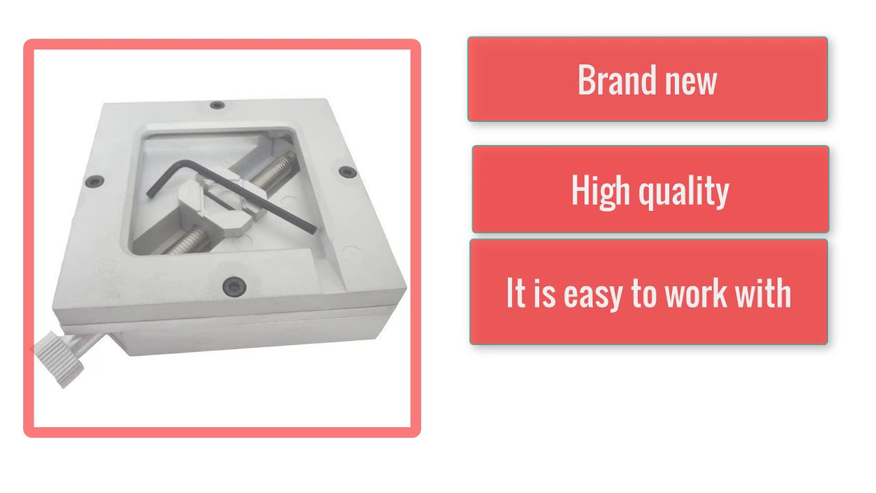 HT-90 Silver BGA Reballing Station Jig Stencil Holder For PCB Chip ...