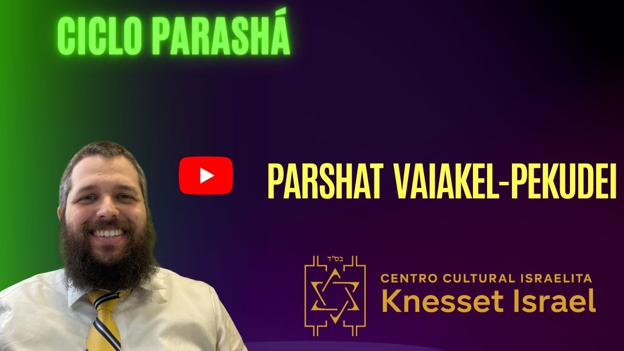 Parshat Vaiakel Pekudei - YouTube