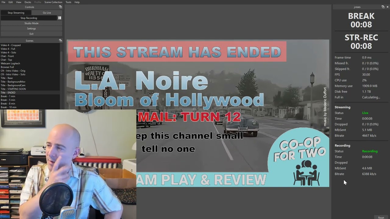 OBS Plugin Demo - JrTimestamps (automatic YouTube timestamp generator ...