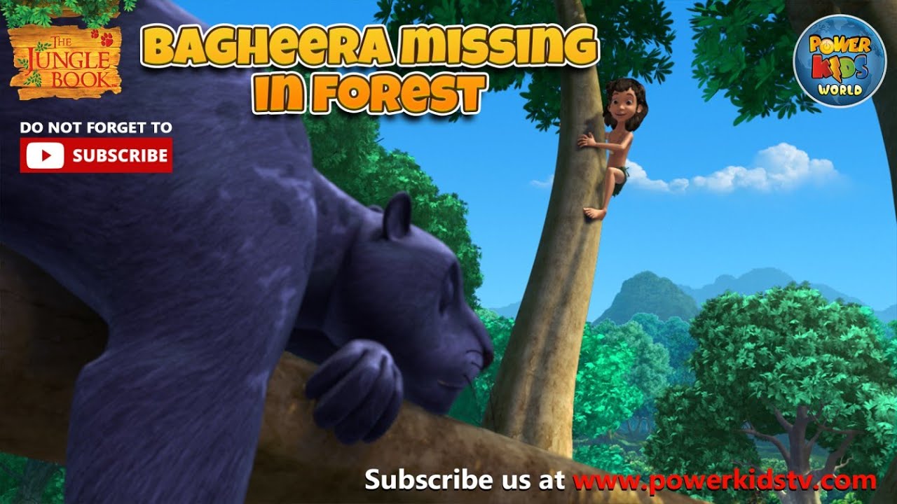 Bagheera missing in forest| Mega episode of jungle book | Elephant ...