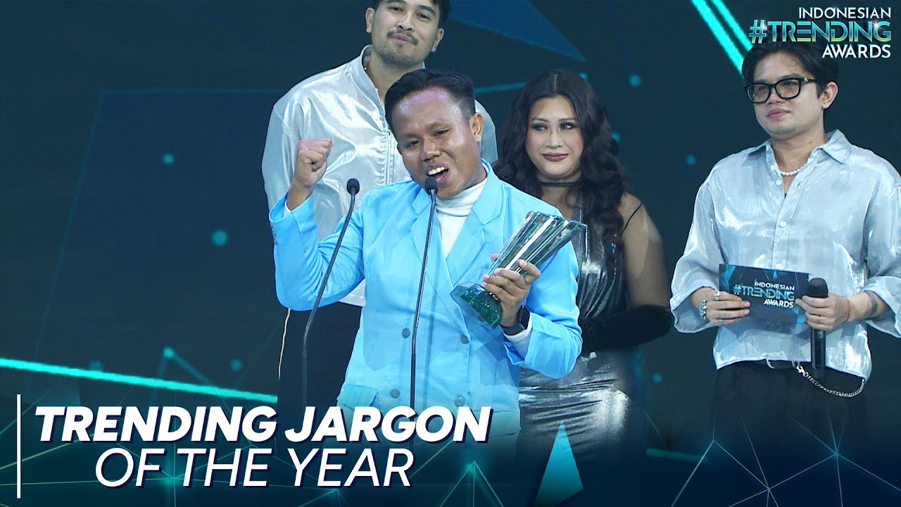 Pemenang Trending Jargon Of The Year | INDONESIAN TRENDING AWARDS 2024 ...