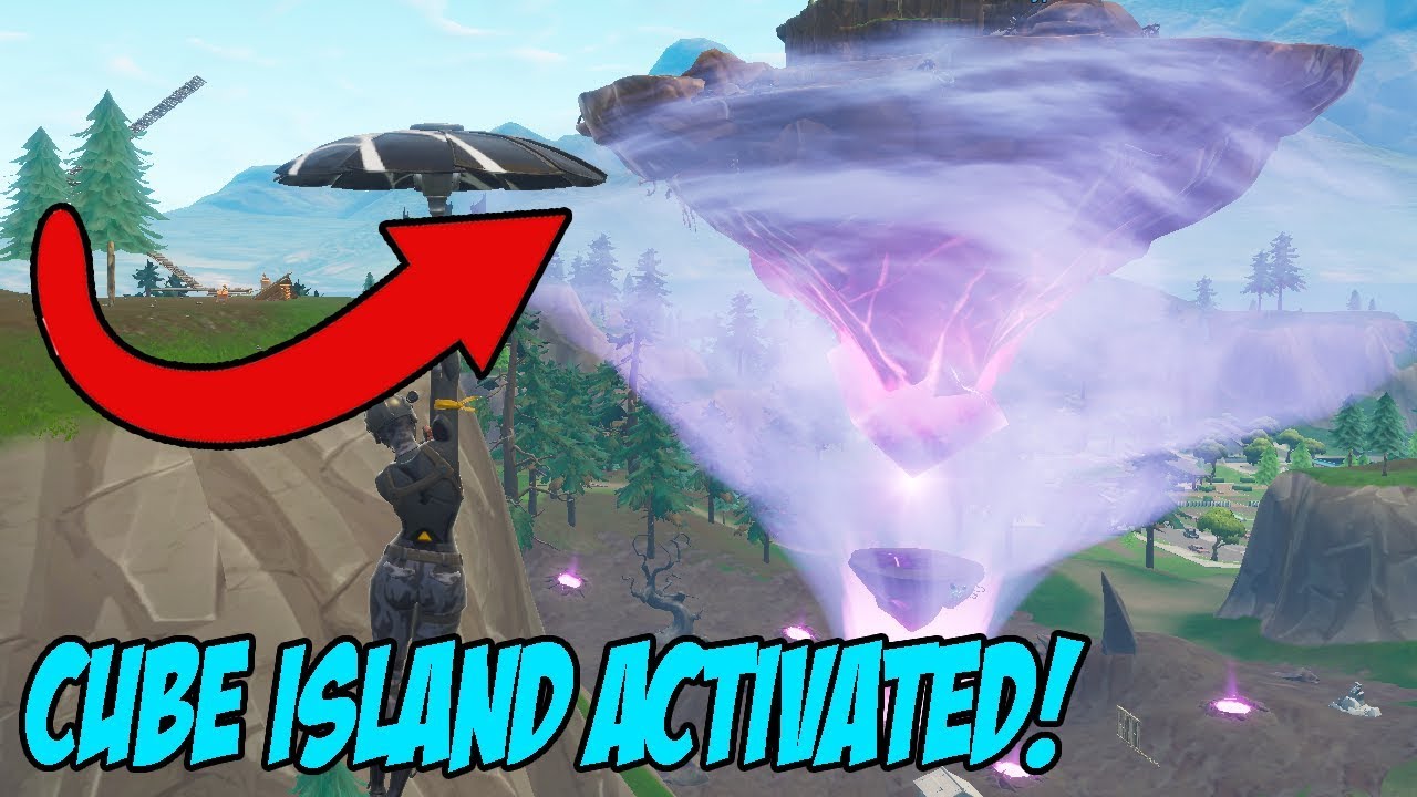 *NEW* CUBE ISLAND ACTIVATED!!! - YouTube