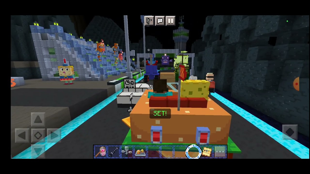 Minecraft spongebob (Part 5/helping Ms.puff get a new boat) - YouTube