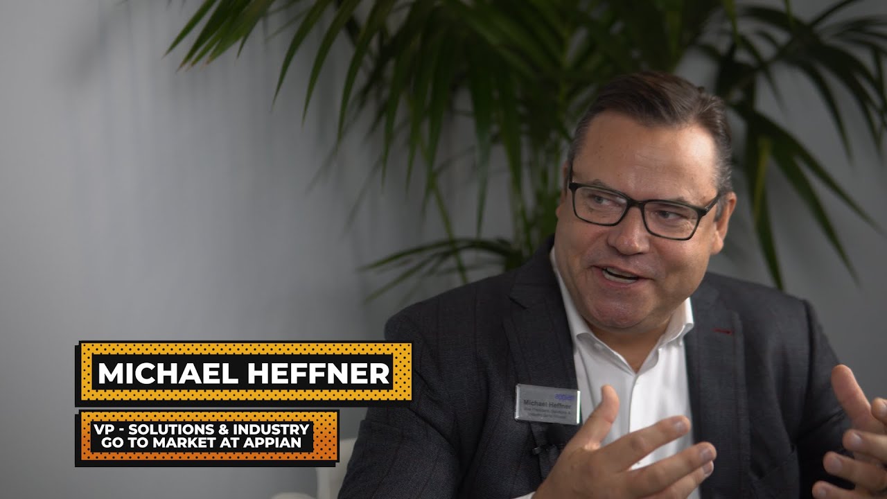 Michael Heffner, Vice President at Appian, speaks with us at Sibos 2022 ...