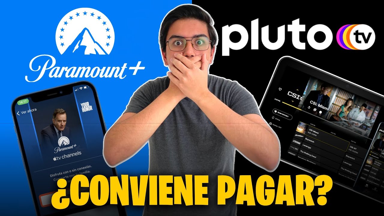PARAMOUNT PLUS vs PLUTO TV | ¿VALE LA PENA? 🔥 ¿Cuál CONVIENE? DIFERENCIAS ¡Catálogo COMPLETO ...