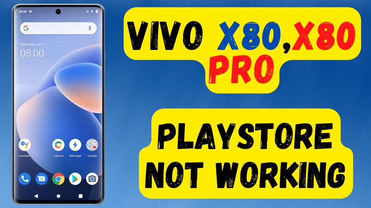 Vivo Play store download pending X80, X80 Pro || Playstore not working ...