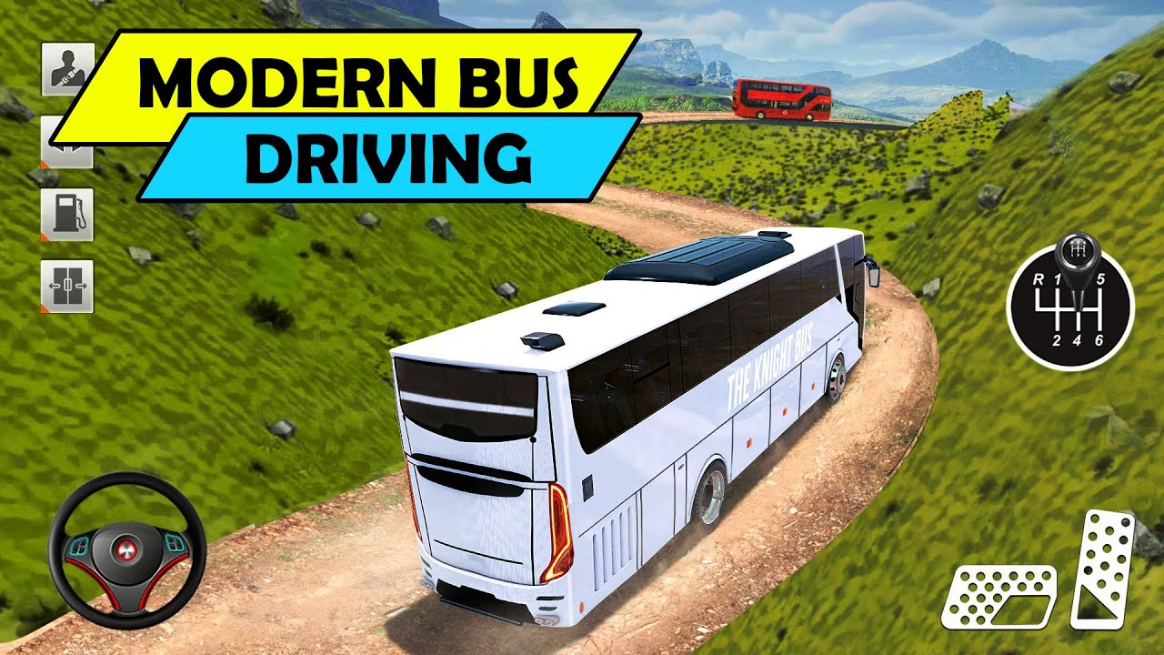 Modern Bus 🚌 Driving Simulation - Android Gameplay - YouTube