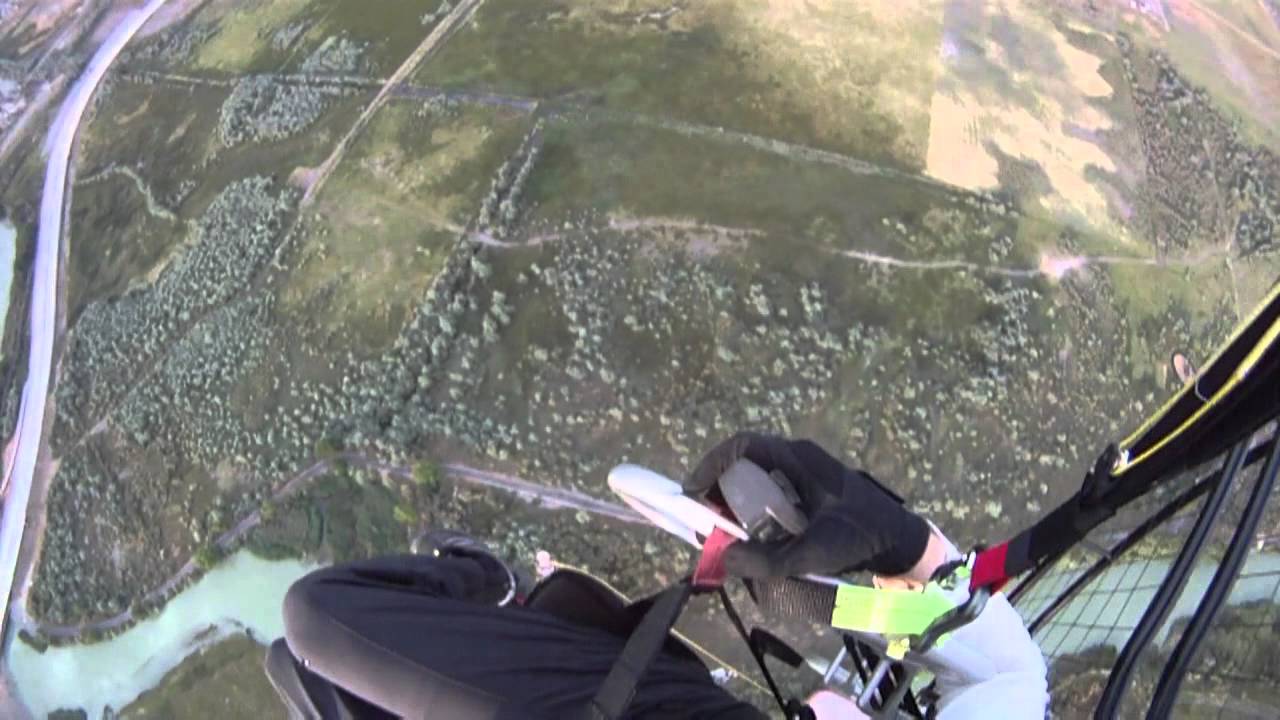 Flat Top 120 Paramotor Kick Start!! Powered Paragliding In Flight ...