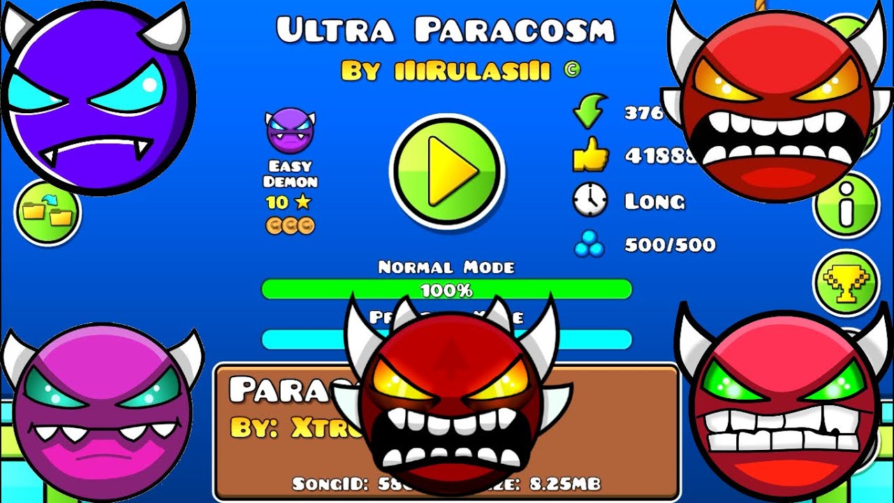 Ultra paracosm (by iIiRulasiIi) |Geometry dash| 2.11 - YouTube