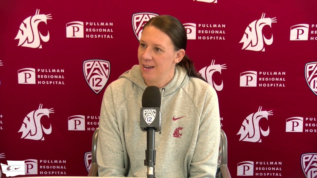 WSU Volleyball: Jen Greeny Press Conference 11/19/19 - YouTube