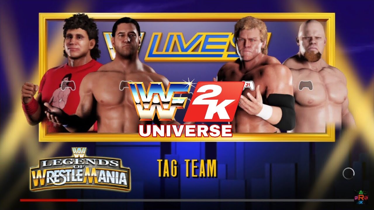 #7 WWF LEGENDS OF WRESTLEMANIA - Strike Force vs The Enforcers ||Modo ...