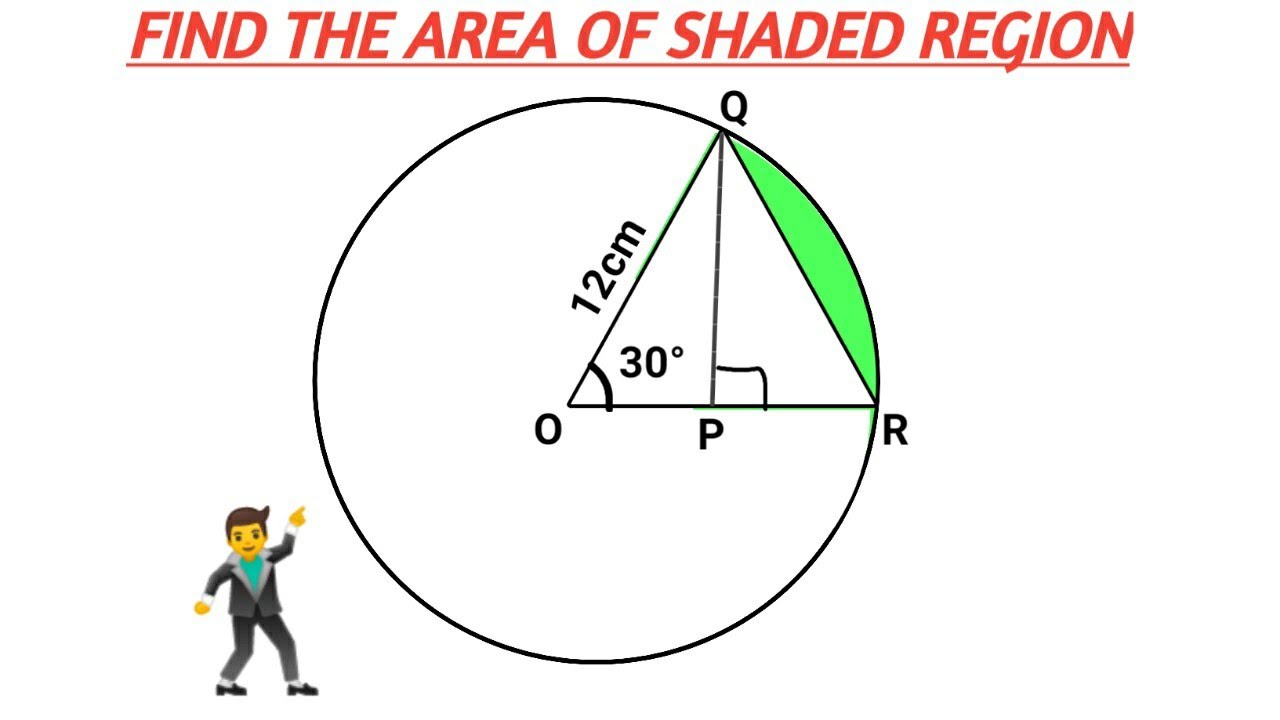 Find The Area Of Shaded Region | Olympaid Math Problems | Geometry ...