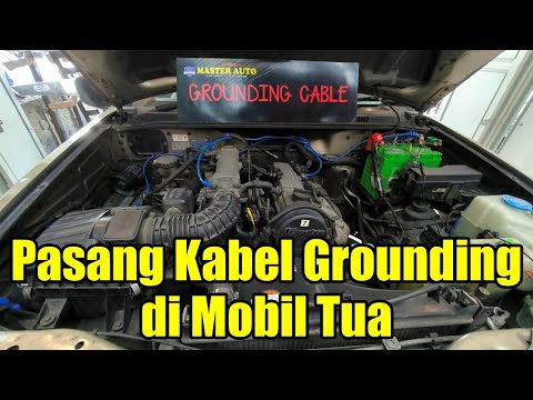 [MOBIL] PASANG KABEL GROUNDING PADA MOBIL TUA UNTUK MENJAGA KESTABILAN ...