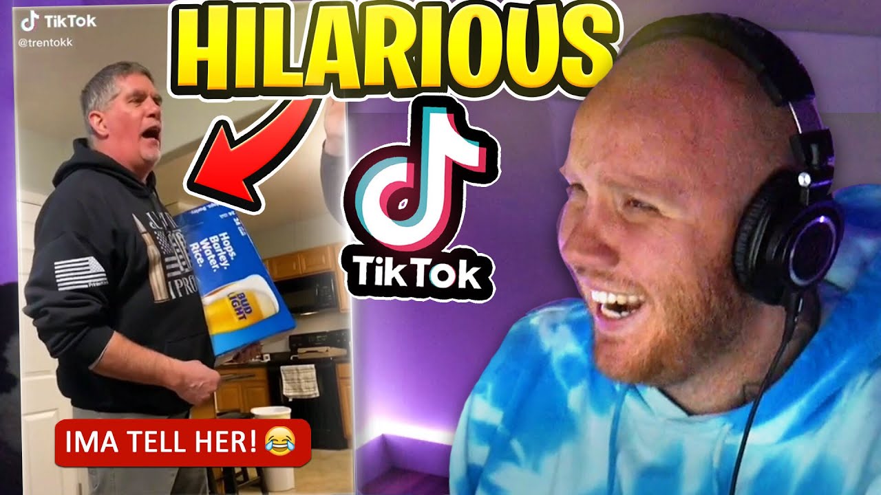 THIS IS ONE OF THE FUNNIEST TIKTOKS I'VE EVER SEEN! TIMTHETATMAN REACTS ...