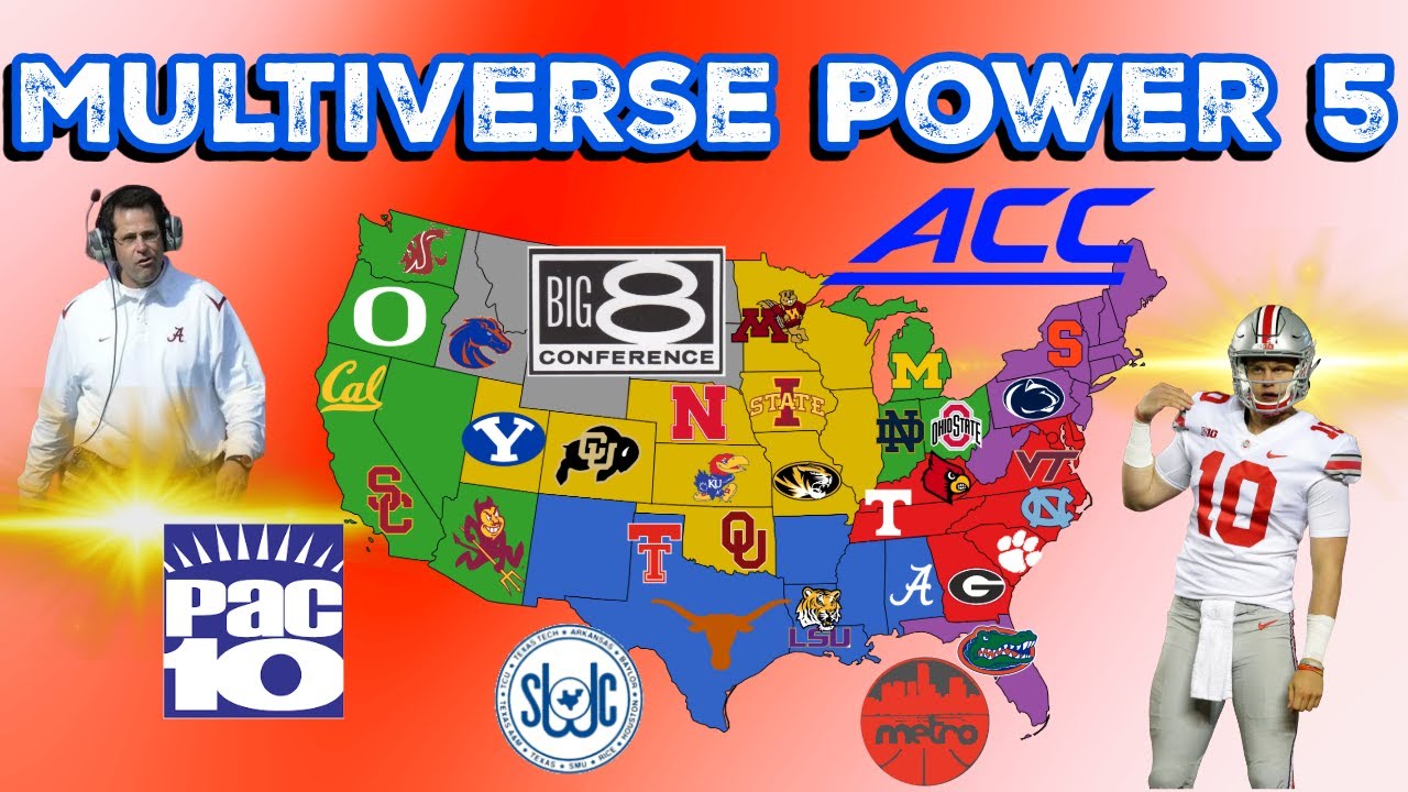 This is the College Football Power 5 from an Alternate Timeline - YouTube