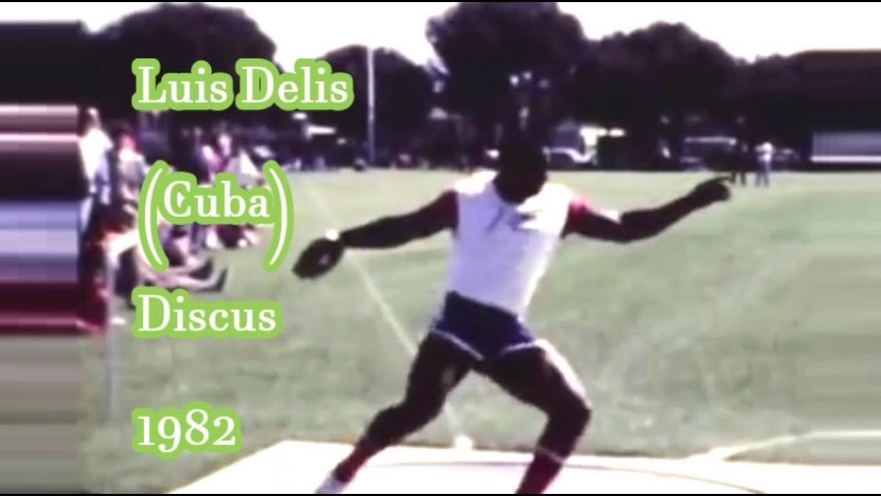 Luis Delis (Cuba) National record discus 70.58 meters (231.7 ft ...