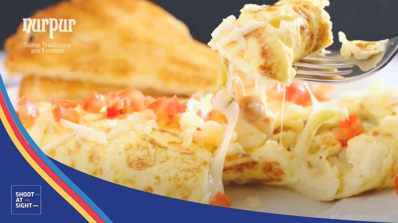 Recipe Videos - Nurpur - Cheese Omelet - YouTube