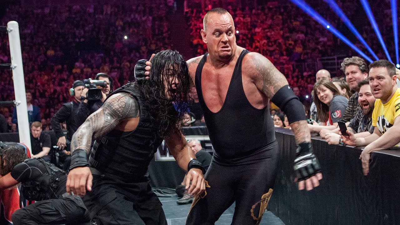 The Undertaker & Team Hell No vs. The Shield: Raw, April 22, 2013 - YouTube