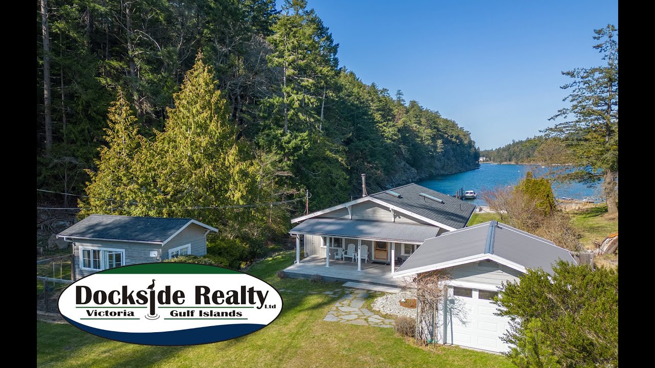 134 Payne Rd ~ Saturna Island ~ Boot Cove Gem - YouTube
