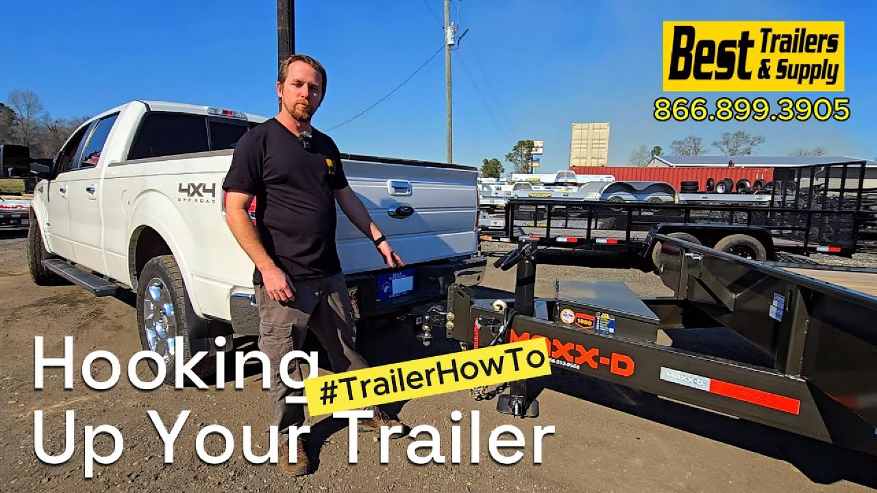 How to Safely and Securely Hook Up a Trailer | Step-by-Step Guide - YouTube