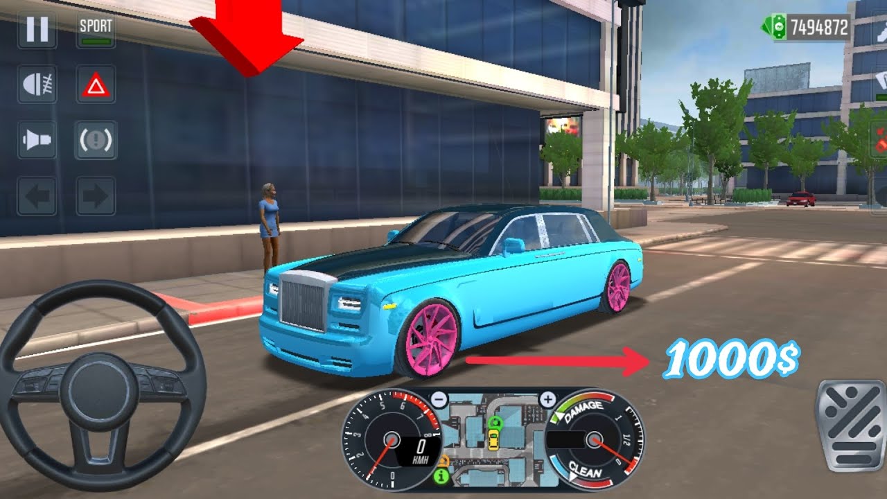 Best Luxury Car Rolls Royce Phantom l Taxi Sim 2022 Evolution Miami ...
