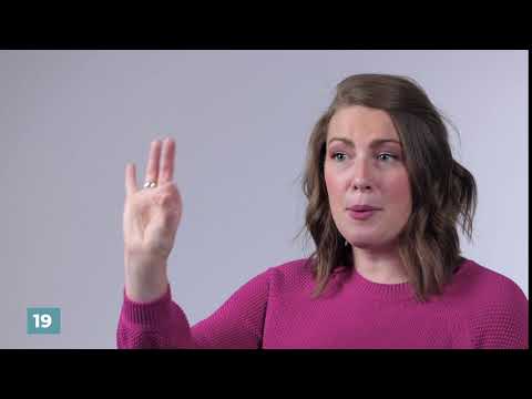 Learn How to Sign 19 in ASL | LearnHowToSign.org - YouTube
