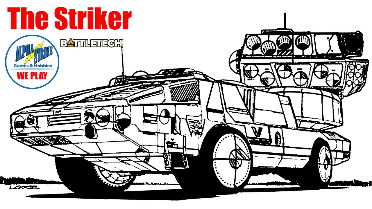 Shorts: BattleTech Inner Sphere Wheeled Light Support Vehicle - Striker ...