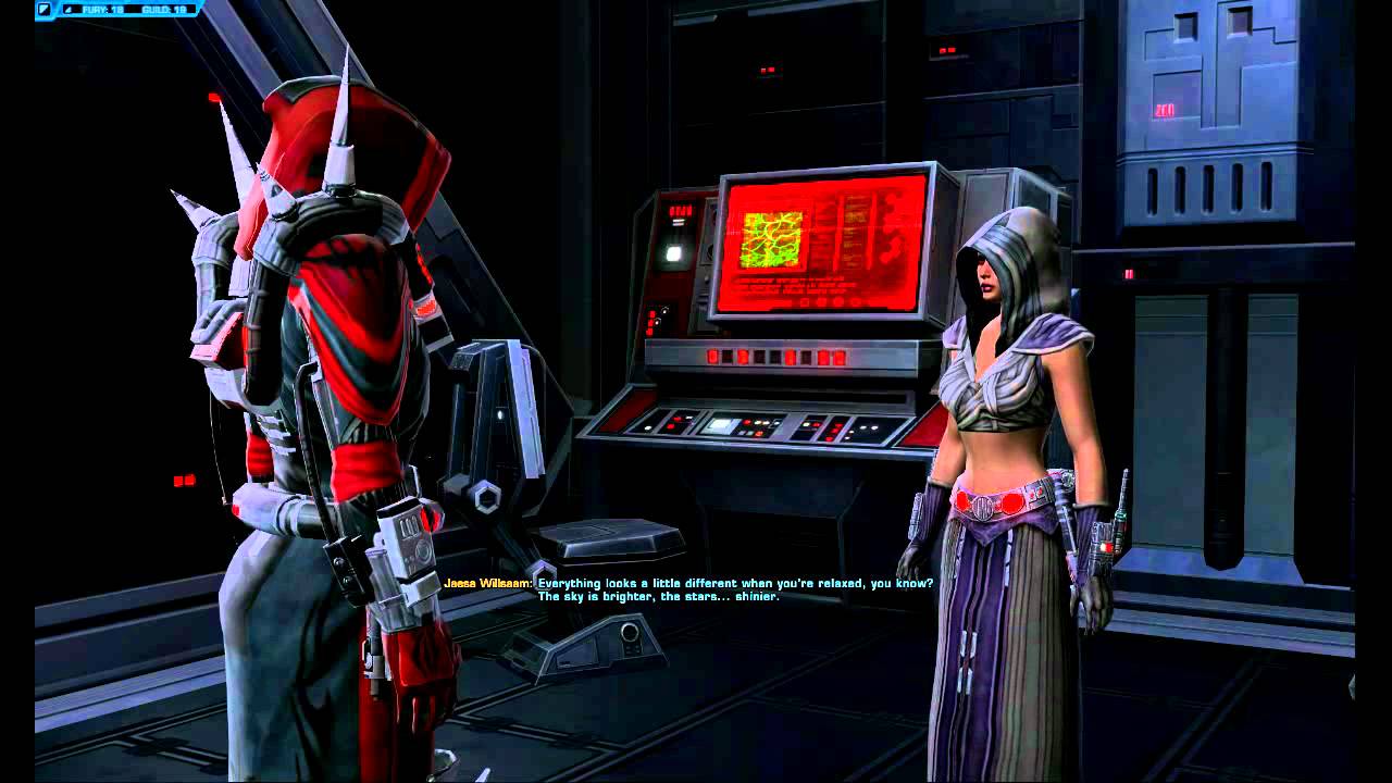 SWTor Sith Warrior Companion Jaesa - New thrills - YouTube